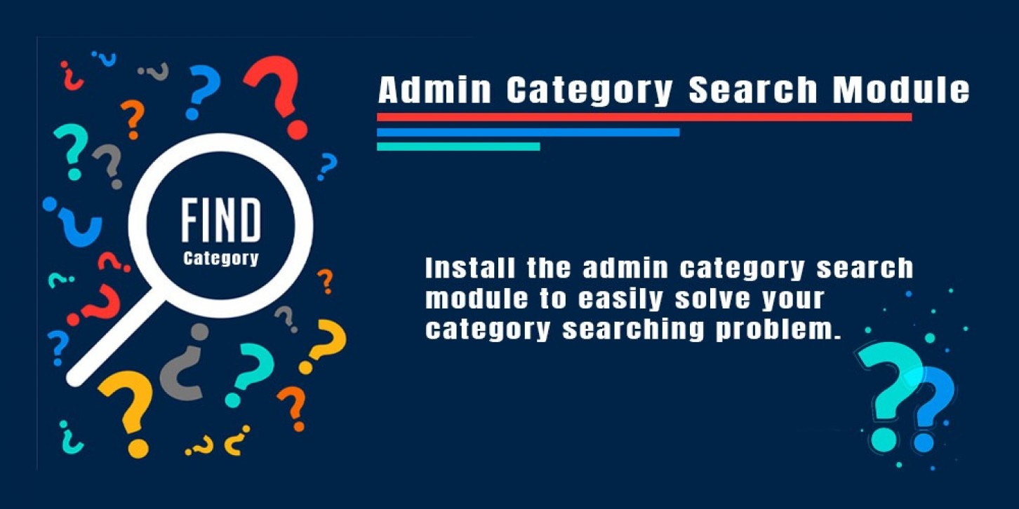 Admin Category Search Module